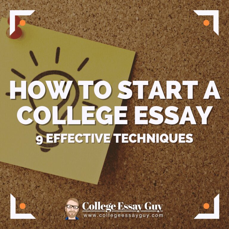 Personal Statement Tips for College and University Applications ...